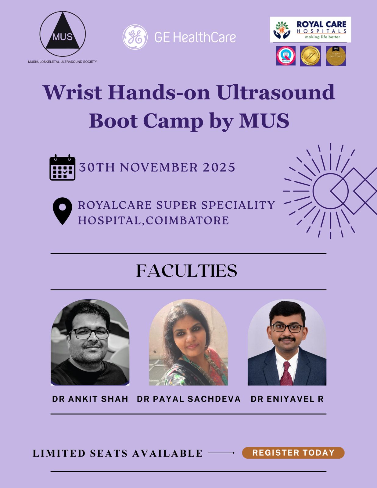 MSK USG Wrist Bootcamp - Royal Care Hospitals